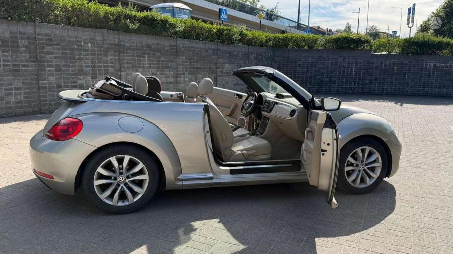 Yellow Volkswagen Beetle 2013 in Vilnius, with an engine capacity of 1.97 L and mileage of 185 thousand km for 8000 €, photo 11 on AUTOMOTO.COM.LV