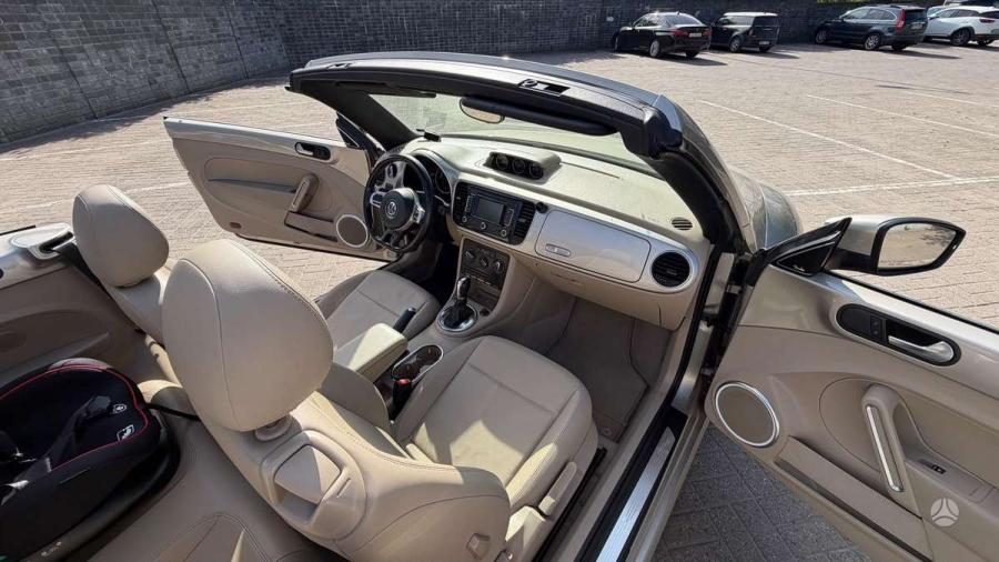 Yellow Volkswagen Beetle 2013 in Vilnius, with an engine capacity of 1.97 L and mileage of 185 thousand km for 8000 €, photo 13 on AUTOMOTO.COM.LV