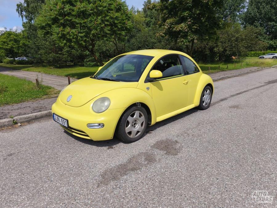 Yellow Volkswagen Beetle 1999 in Kaunas, with an engine capacity of 1.90 L and mileage of 300 thousand km for 400 €, photo 3 on AUTOMOTO.COM.LV