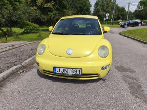 Yellow Volkswagen Beetle 1999 in Kaunas, with an engine capacity of 1.90 L and mileage of 300 thousand km for 400 €, photo 4 on AUTOMOTO.COM.LV