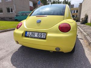 Yellow Volkswagen Beetle 1999 in Kaunas, with an engine capacity of 1.90 L and mileage of 300 thousand km for 400 €, photo 6 on AUTOMOTO.COM.LV