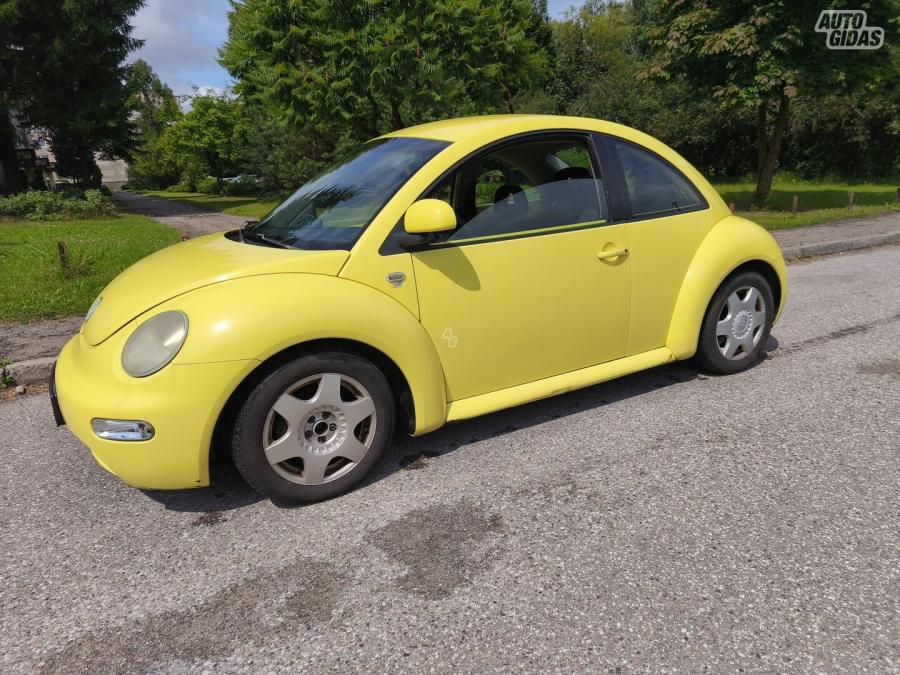 Yellow Volkswagen Beetle 1999 in Kaunas, with an engine capacity of 1.90 L and mileage of 300 thousand km for 400 €, photo 8 on AUTOMOTO.COM.LV