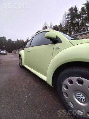 Dzeltens Volkswagen Beetle 2000 Rīga, ar dzinēja tilpumu 2.00 L un nobraukumu 152 tūkst. km par 2399 €, foto 6 vietnē AUTOMOTO.COM.LV