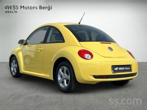 Yellow Volkswagen Beetle 2009 in Riga, with an engine capacity of 1.60 L and mileage of 121 thousand km for 5990 €, photo 25 on AUTOMOTO.COM.LV