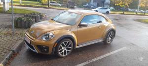 Yellow Volkswagen Beetle 2017 in Ukmerge, with an engine capacity of 1.80 L and mileage of 115 thousand km for 9999 €, photo  on AUTOMOTO.COM.LV