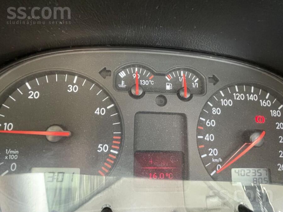 Melns Volkswagen Bora 2000 Rīga, ar dzinēja tilpumu 1.90 L un nobraukumu 402 tūkst. km par 1350 €, foto 9 vietnē AUTOMOTO.COM.LV
