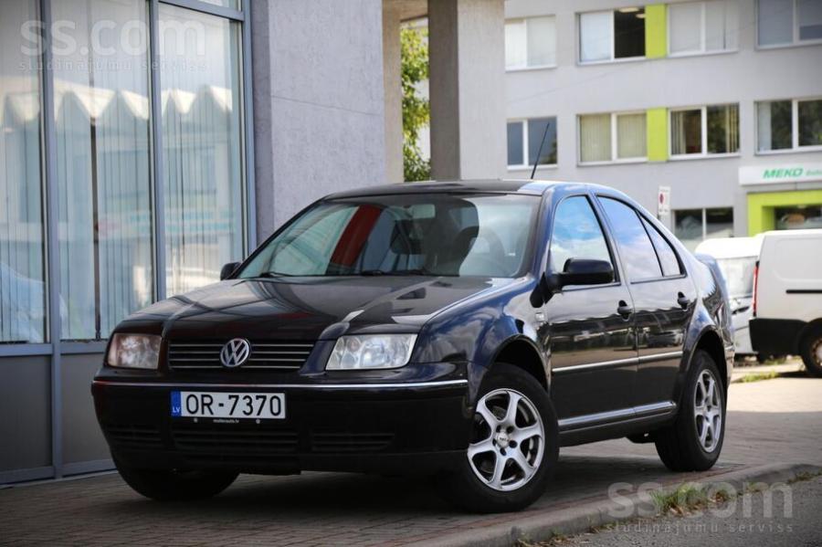 Melns Volkswagen Bora 2002 Rīga, ar dzinēja tilpumu 2.00 L un nobraukumu 201 tūkst. km par 1495 €, foto 1 vietnē AUTOMOTO.COM.LV