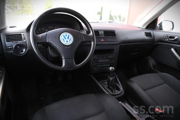 Black Volkswagen Bora 2002 in Riga, with an engine capacity of 2.00 L and mileage of 201 thousand km for 1495 €, photo 8 on AUTOMOTO.COM.LV
