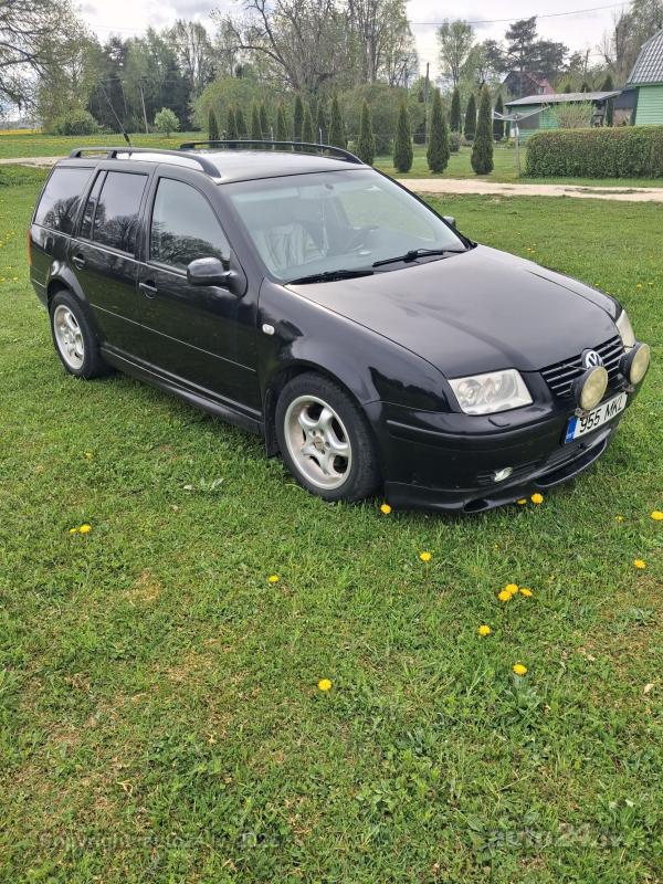 Black Volkswagen Bora 2001 in Tallinn, with an engine capacity of 1.90 L and mileage of 360 thousand km for 700 €, photo 2 on AUTOMOTO.COM.LV