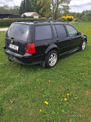 Black Volkswagen Bora 2001 in Tallinn, with an engine capacity of 1.90 L and mileage of 360 thousand km for 700 €, photo 4 on AUTOMOTO.COM.LV