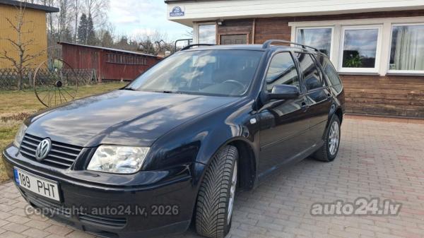 Black Volkswagen Bora 2003 in Tartu, with an engine capacity of 1.90 L and mileage of 246 thousand km for 3150 €, photo 1 on AUTOMOTO.COM.LV