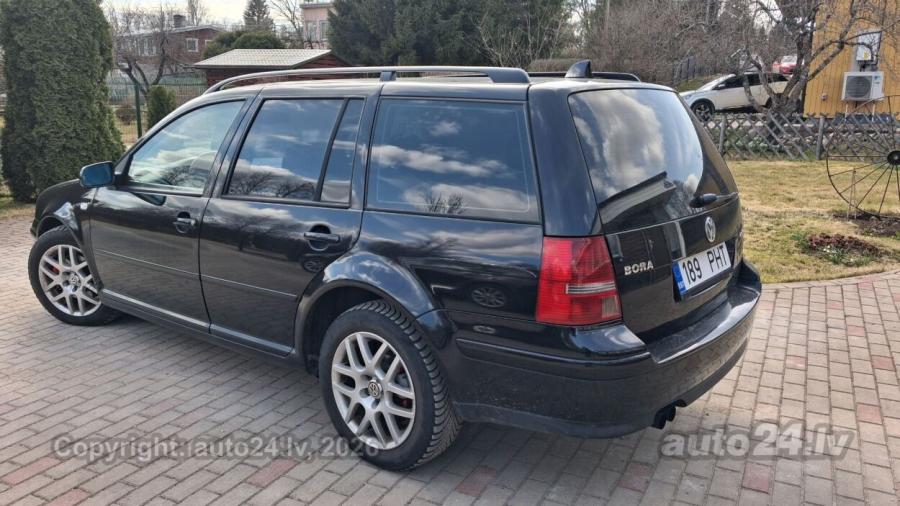 Black Volkswagen Bora 2003 in Tartu, with an engine capacity of 1.90 L and mileage of 246 thousand km for 3150 €, photo 3 on AUTOMOTO.COM.LV