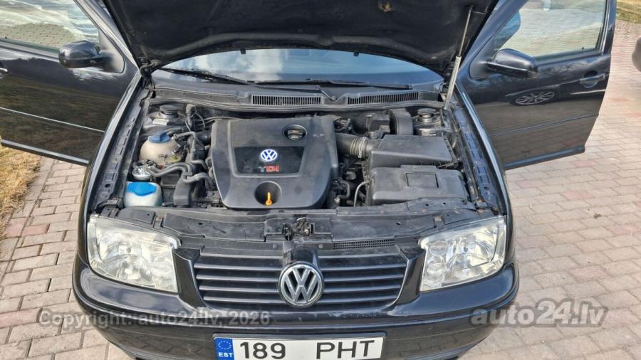 Black Volkswagen Bora 2003 in Tartu, with an engine capacity of 1.90 L and mileage of 246 thousand km for 3150 €, photo 8 on AUTOMOTO.COM.LV