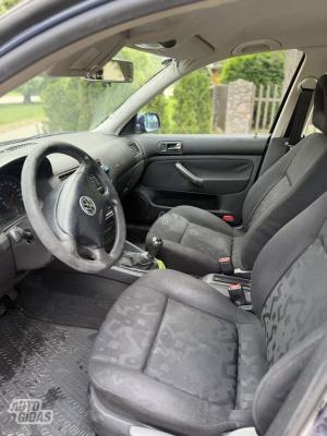 Blue Volkswagen Bora 2000 in Kaunas, with an engine capacity of 1.90 L and mileage of 287 thousand km for 850 €, photo 12 on AUTOMOTO.COM.LV