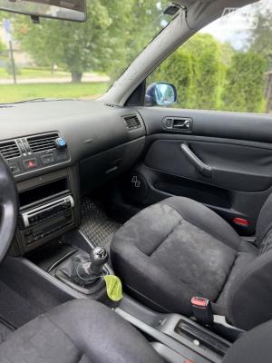 Blue Volkswagen Bora 2000 in Kaunas, with an engine capacity of 1.90 L and mileage of 287 thousand km for 850 €, photo 18 on AUTOMOTO.COM.LV