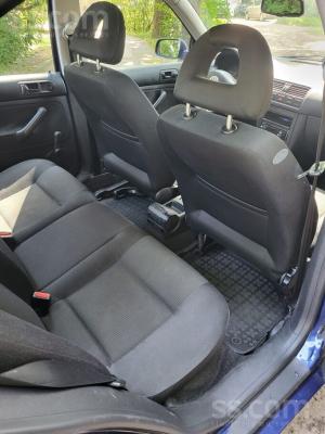 Blue Volkswagen Bora 2000 in Riga, with an engine capacity of 1.90 L and mileage of 175 thousand km for 2499 €, photo 8 on AUTOMOTO.COM.LV