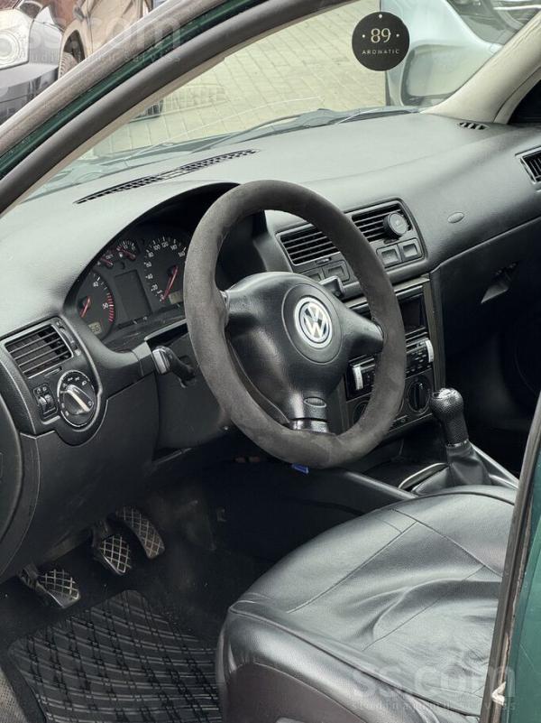 Green Volkswagen Bora 2000 in Riga, with an engine capacity of 1.90 L and mileage of 292 thousand km for 1200 €, photo 6 on AUTOMOTO.COM.LV