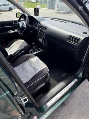 Green Volkswagen Bora 2002 in Vilnius, with an engine capacity of 1.90 L and mileage of 274 thousand km for 600 €, photo 12 on AUTOMOTO.COM.LV