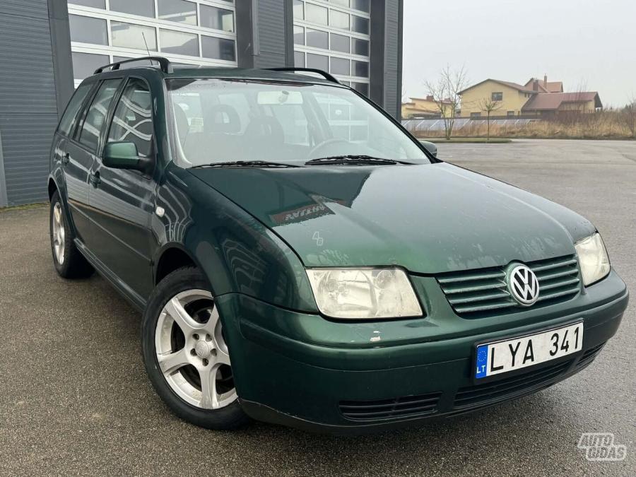Zaļš Volkswagen Bora 2000 Panevēža, ar dzinēja tilpumu 1.90 L un nobraukumu 277 tūkst. km par 730 €, foto 2 vietnē AUTOMOTO.COM.LV