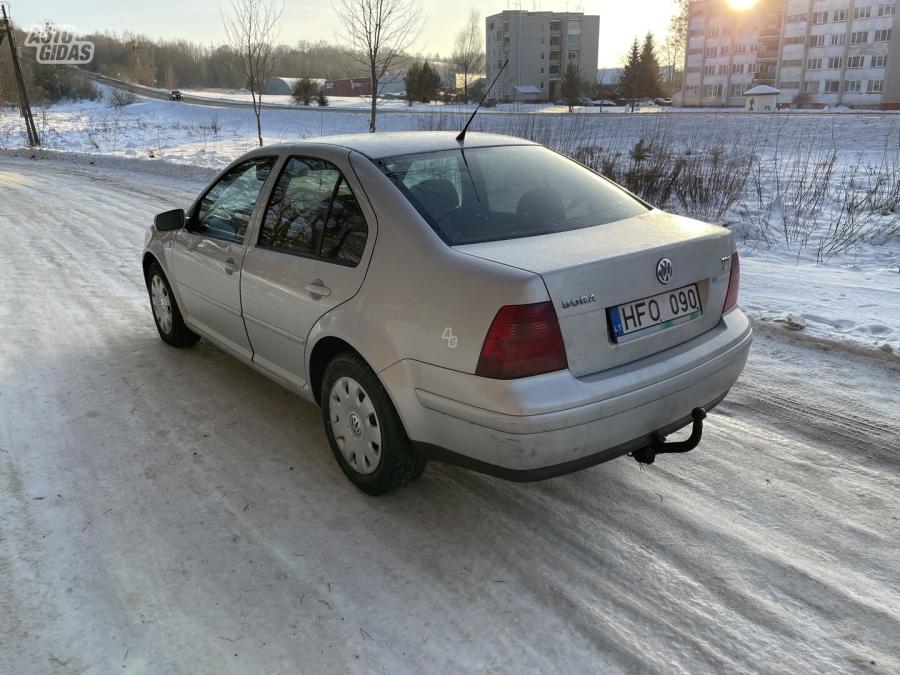 Grey Volkswagen Bora 1999 in Ukmerge, with an engine capacity of 1.90 L and mileage of 45 thousand km for 850 €, photo 4 on AUTOMOTO.COM.LV