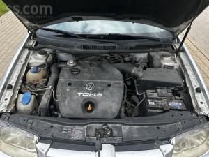 Grey Volkswagen Bora 1999 in Daugavpils, with an engine capacity of 1.90 L and mileage of 310 thousand km for 1100 €, photo 13 on AUTOMOTO.COM.LV