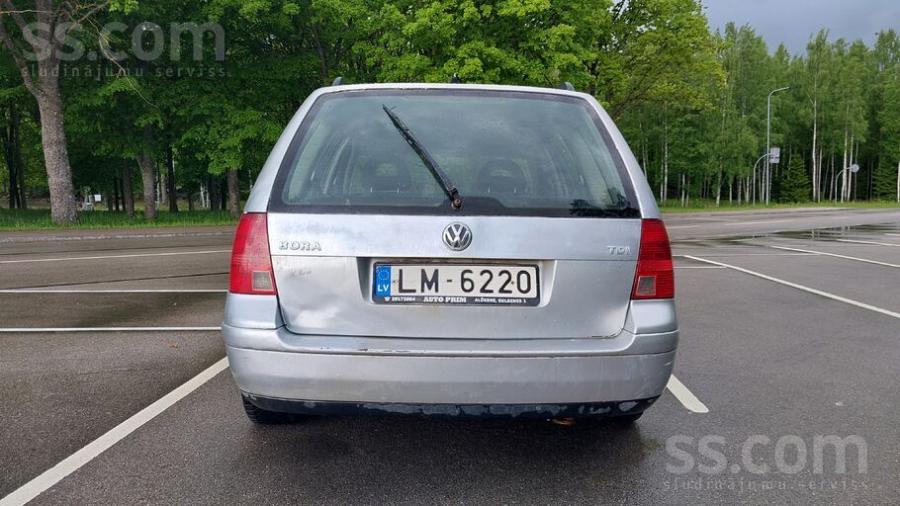 Pelēks Volkswagen Bora 2000 Alūksne, ar dzinēja tilpumu 1.90 L un nobraukumu 0 tūkst. km par 890 €, foto 8 vietnē AUTOMOTO.COM.LV