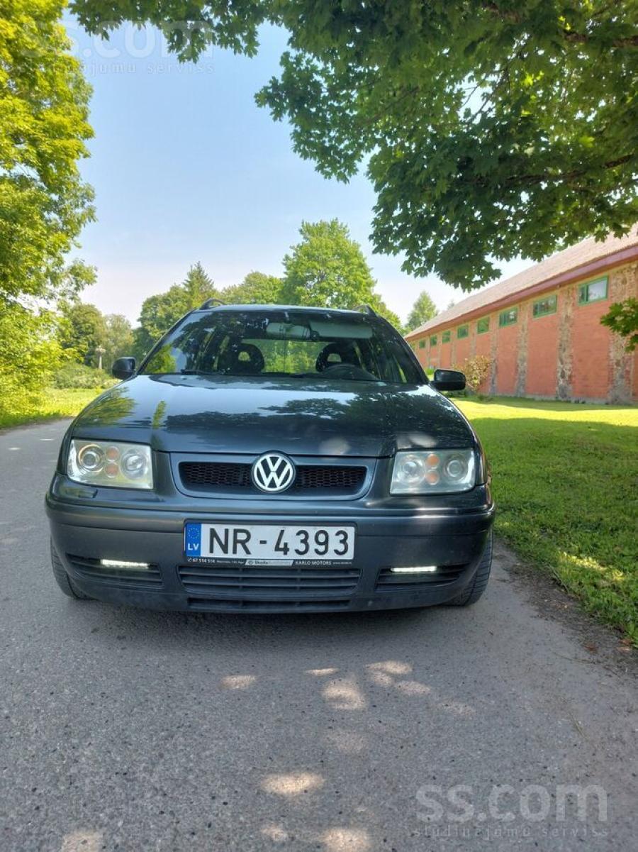 Pelēks Volkswagen Bora 2001 Saldus, ar dzinēja tilpumu 1.90 L un nobraukumu 500 tūkst. km par 1950 €, foto 1 vietnē AUTOMOTO.COM.LV