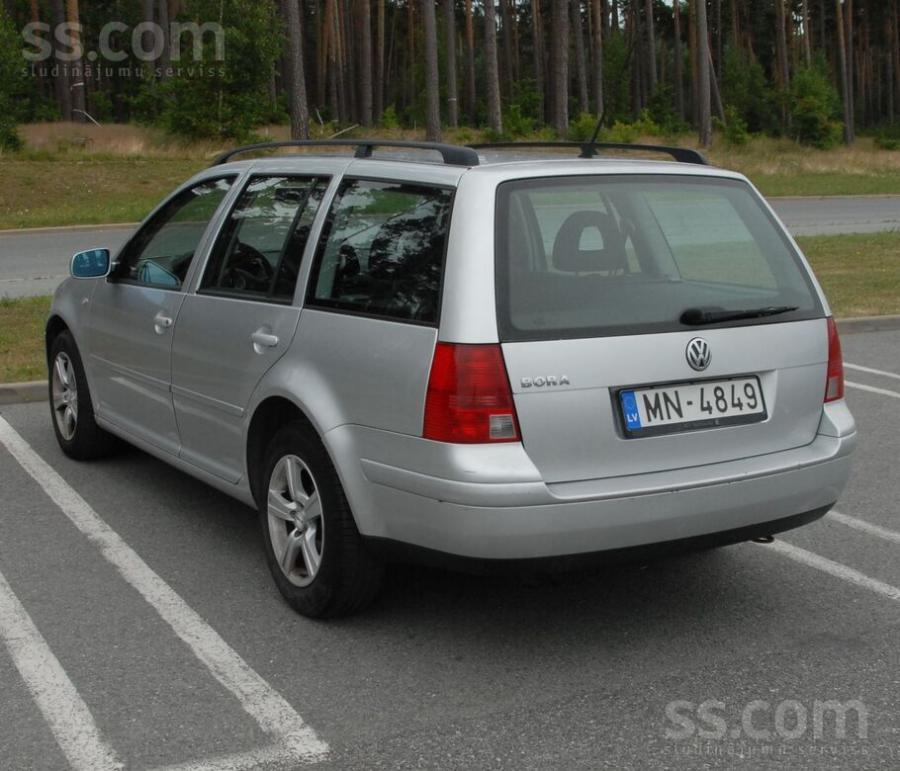 Pelēks Volkswagen Bora 2002 Rīga, ar dzinēja tilpumu 1.60 L un nobraukumu 268 tūkst. km par 940 €, foto 6 vietnē AUTOMOTO.COM.LV
