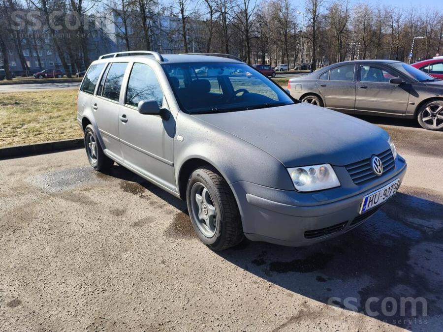 Grey Volkswagen Bora 2003 in Riga, with an engine capacity of 1.90 L and mileage of 350 thousand km for 1800 €, photo 3 on AUTOMOTO.COM.LV