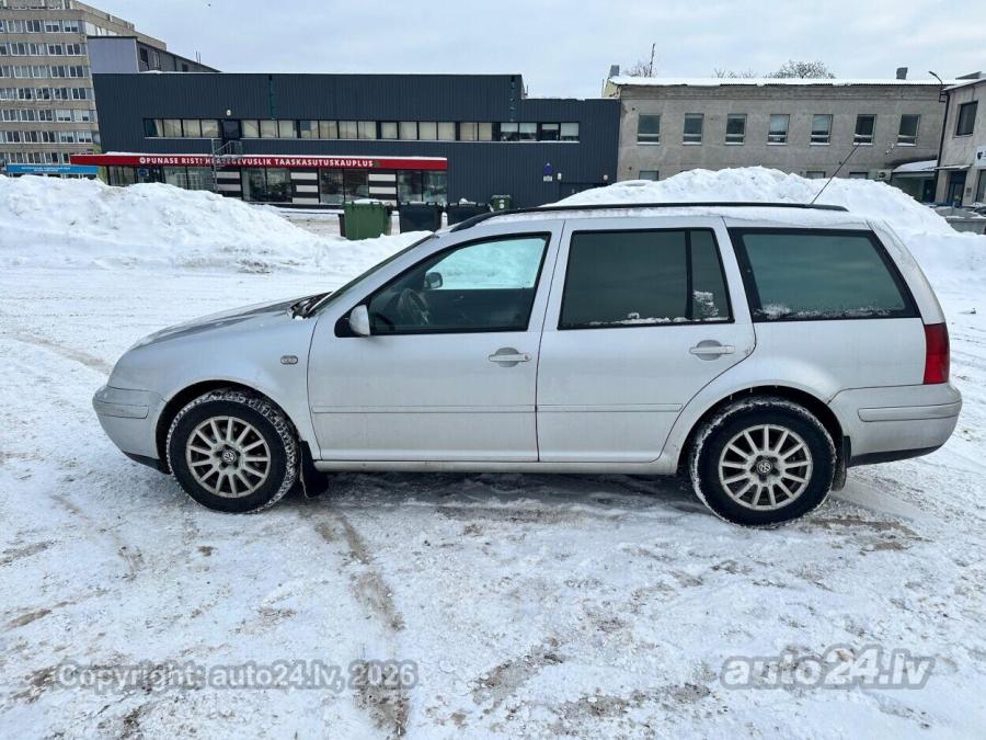 Grey Volkswagen Bora 2005 in Tallinn, with an engine capacity of 1.90 L and mileage of 312 thousand km for 1599 €, photo 4 on AUTOMOTO.COM.LV