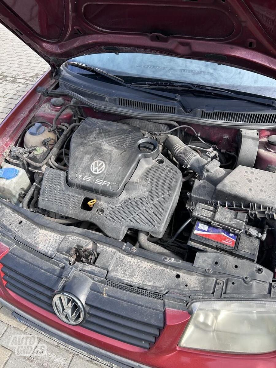 Volkswagen Bora 1998 in Vilnius, with an engine capacity of 1.60 L and mileage of 163 thousand km for 750 €, photo 7 on AUTOMOTO.COM.LV