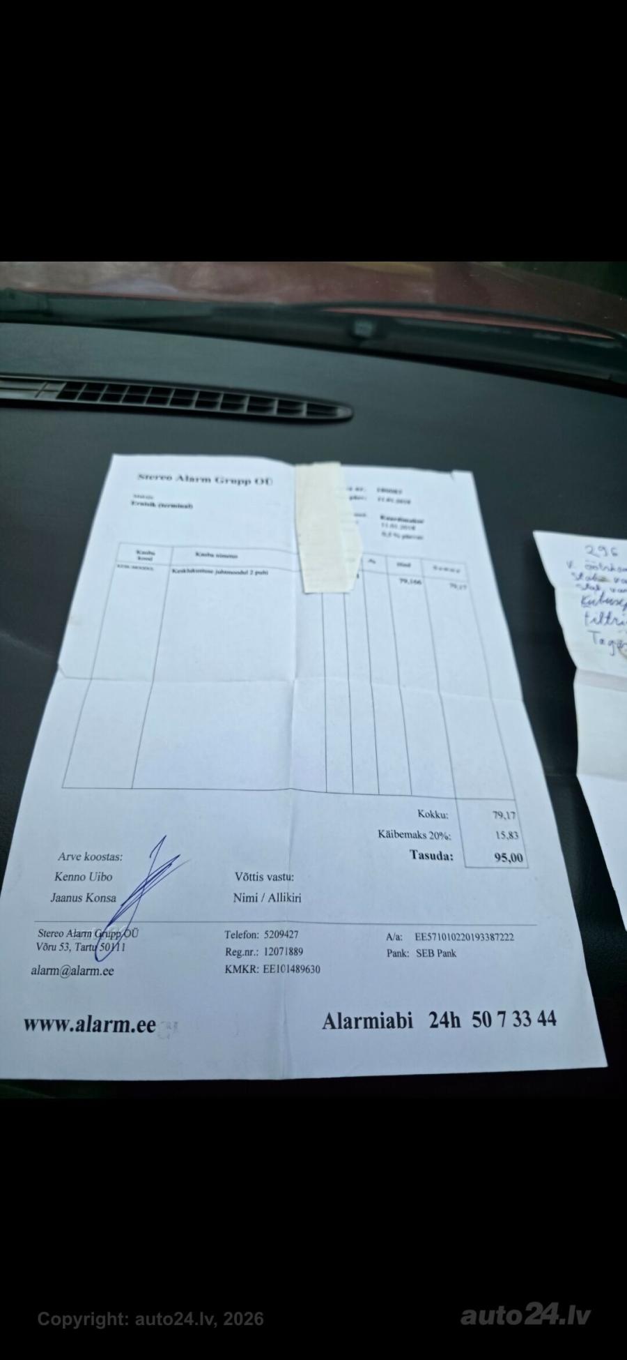 Фольксваген Бора 1999 в Элва, объемом двигателя 1.90 л и пробегом 374 тыс. км за 999 €, фото 28 на AUTOMOTO.COM.LV