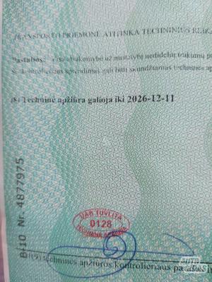 Фольксваген Бора 2000 в Вильнюс, объемом двигателя 1.60 л и пробегом 222 тыс. км за 800 €, фото 6 на AUTOMOTO.COM.LV