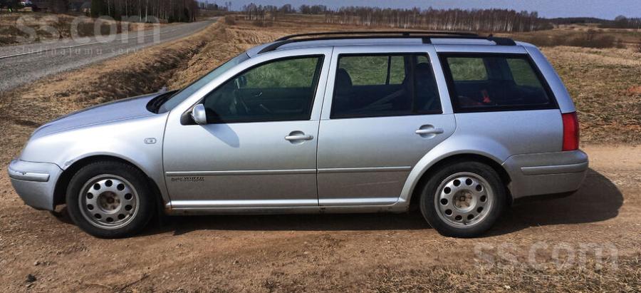 Volkswagen Bora 2003 in Preili, with an engine capacity of 1.90 L and mileage of 331 thousand km for 1800 €, photo 4 on AUTOMOTO.COM.LV