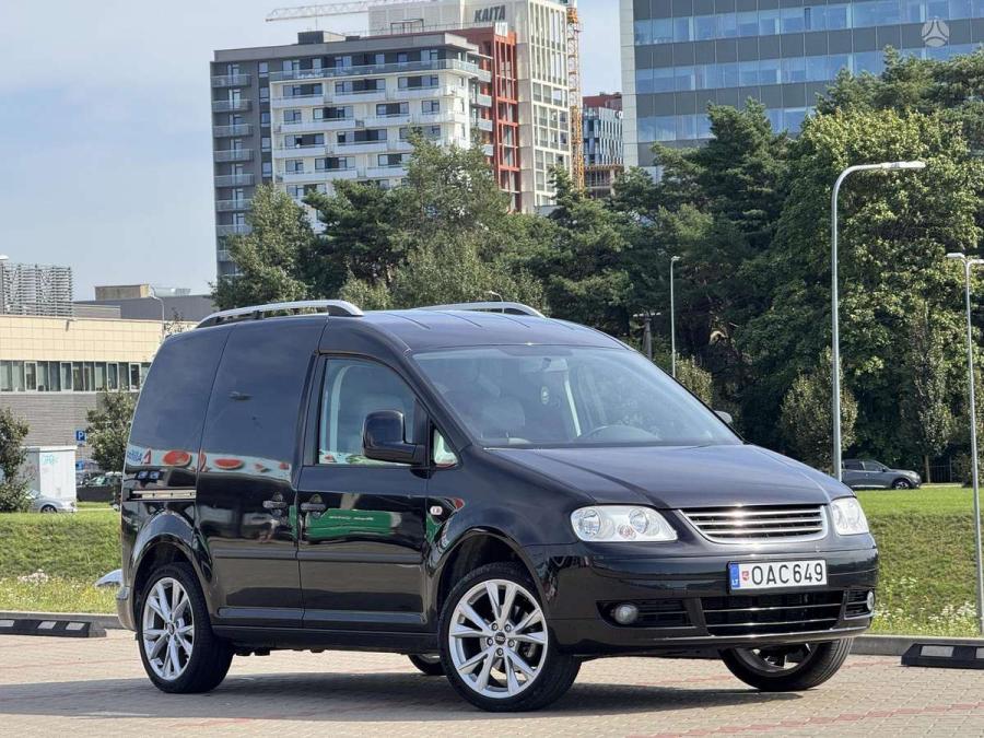 Melns Volkswagen Caddy 2006 Viļņa, ar dzinēja tilpumu 1.90 L un nobraukumu 287 tūkst. km par 3600 €, foto 3 vietnē AUTOMOTO.COM.LV