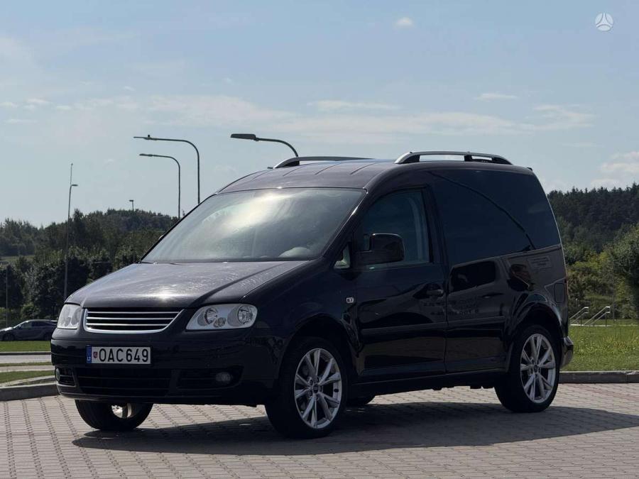 Melns Volkswagen Caddy 2006 Viļņa, ar dzinēja tilpumu 1.90 L un nobraukumu 287 tūkst. km par 3600 €, foto 4 vietnē AUTOMOTO.COM.LV