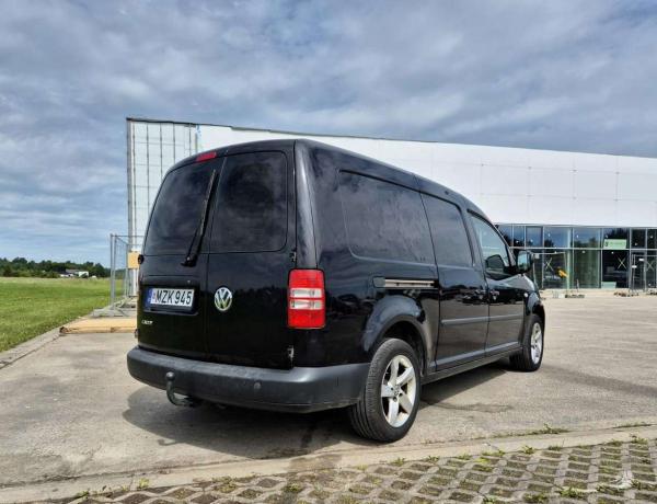 Black Volkswagen Caddy 2011 in Siauliai, with an engine capacity of 1.60 L and mileage of 264 thousand km for 2700 €, photo 4 on AUTOMOTO.COM.LV