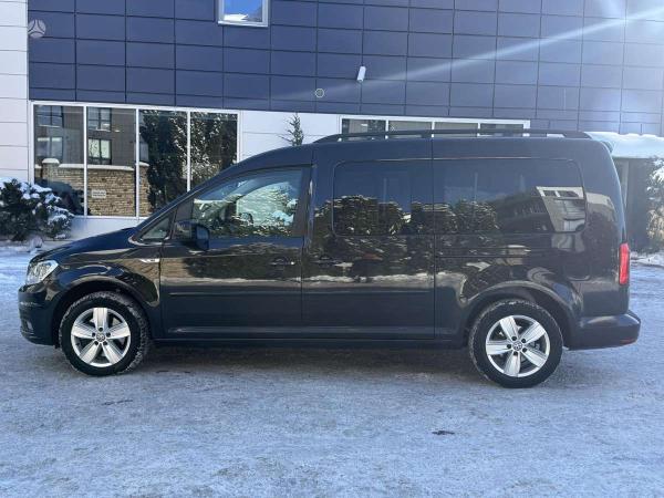 Melns Volkswagen Caddy 2019 Viļņa, ar dzinēja tilpumu 2.00 L un nobraukumu 290 tūkst. km par 10500 €, foto 8 vietnē AUTOMOTO.COM.LV