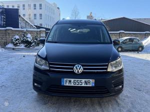 Black Volkswagen Caddy 2019 in Vilnius, with an engine capacity of 2.00 L and mileage of 290 thousand km for 10500 €, photo 3 on AUTOMOTO.COM.LV