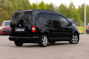 Black Volkswagen Caddy 2013 in Jelgava, with an engine capacity of 1.60 L and mileage of 0 thousand km for 9200 €, photo 5 on AUTOMOTO.COM.LV