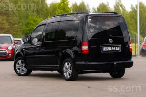 Black Volkswagen Caddy 2013 in Jelgava, with an engine capacity of 1.60 L and mileage of 0 thousand km for 9200 €, photo 7 on AUTOMOTO.COM.LV