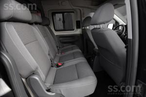 Black Volkswagen Caddy 2013 in Jelgava, with an engine capacity of 1.60 L and mileage of 0 thousand km for 9200 €, photo 9 on AUTOMOTO.COM.LV