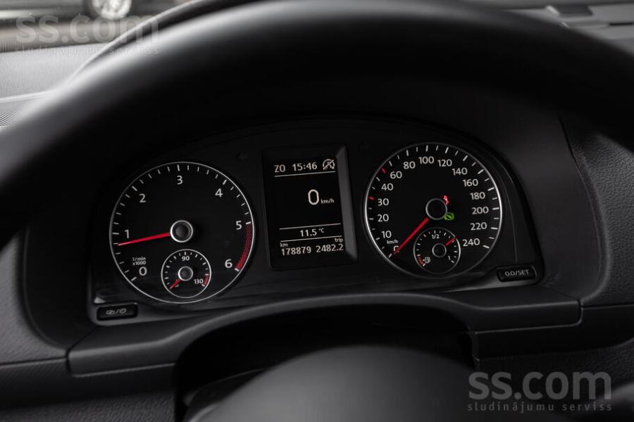 Black Volkswagen Caddy 2013 in Jelgava, with an engine capacity of 1.60 L and mileage of 0 thousand km for 9200 €, photo 24 on AUTOMOTO.COM.LV