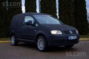 Melns Volkswagen Caddy 2004 Jelgava, ar dzinēja tilpumu 2.00 L un nobraukumu 277 tūkst. km par 1750 €, foto  vietnē AUTOMOTO.COM.LV