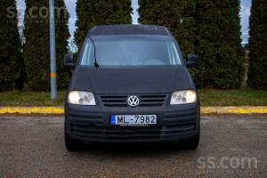 Black Volkswagen Caddy 2004 in Jelgava, with an engine capacity of 2.00 L and mileage of 277 thousand km for 1750 €, photo 2 on AUTOMOTO.COM.LV