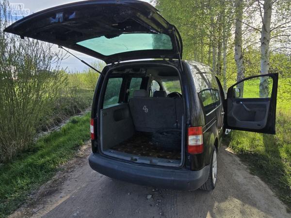 Melns Volkswagen Caddy 2004 Šauļi, ar dzinēja tilpumu 1.90 L un nobraukumu 498 tūkst. km par 2500 €, foto 3 vietnē AUTOMOTO.COM.LV