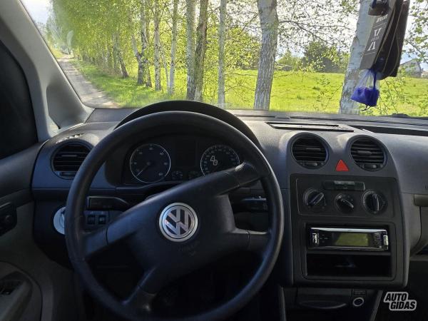 Black Volkswagen Caddy 2004 in Siauliai, with an engine capacity of 1.90 L and mileage of 498 thousand km for 2400 €, photo 8 on AUTOMOTO.COM.LV