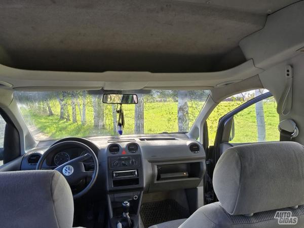 Black Volkswagen Caddy 2004 in Siauliai, with an engine capacity of 1.90 L and mileage of 498 thousand km for 2400 €, photo 9 on AUTOMOTO.COM.LV