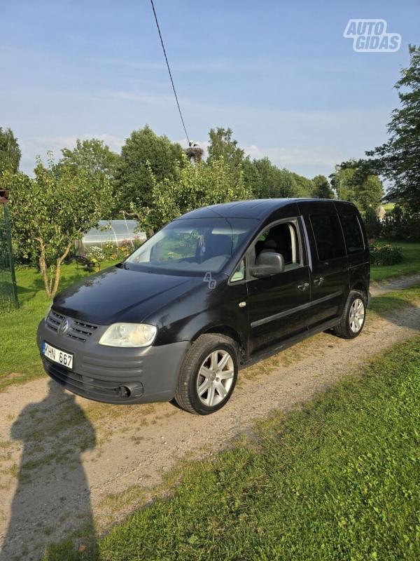 Melns Volkswagen Caddy 2004 Plungė, ar dzinēja tilpumu 1.90 L un nobraukumu 494 tūkst. km par 1800 €, foto 1 vietnē AUTOMOTO.COM.LV