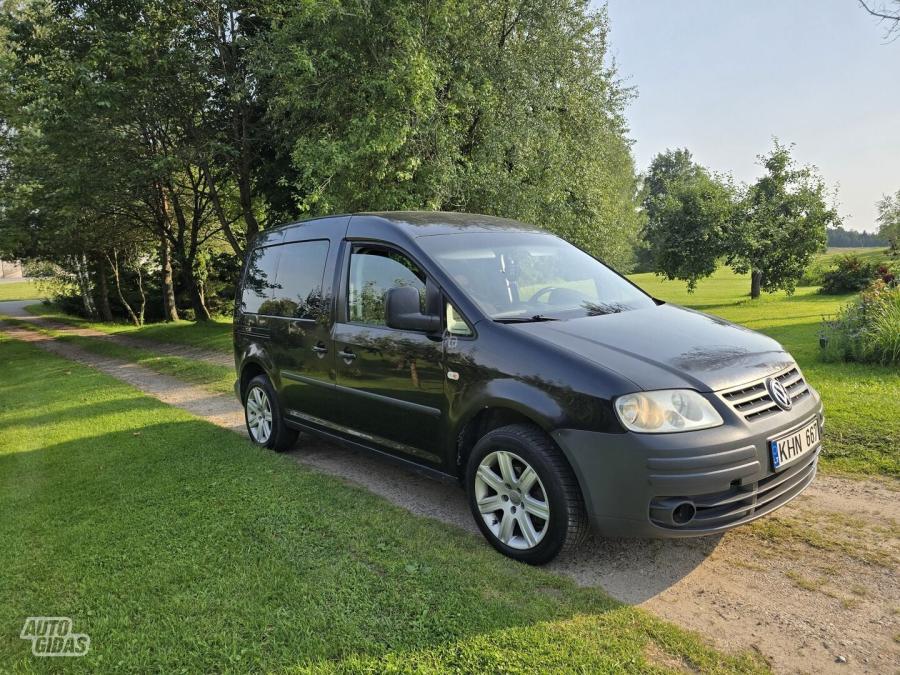 Black Volkswagen Caddy 2004 in Plunge, with an engine capacity of 1.90 L and mileage of 494 thousand km for 1800 €, photo 6 on AUTOMOTO.COM.LV